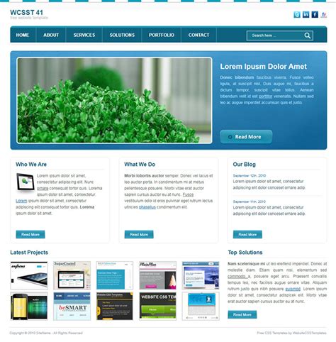 Free Wcsst 41 Website Template Free Website Templates Html5 And Css Templates And Open Source