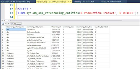 dinesh s blog being compiled how to find all tables and columns used in the stored