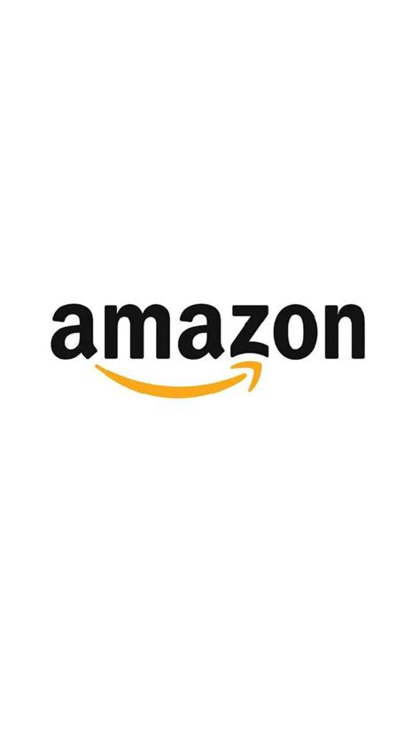Amazon Logo Black Yellow Arrow Iconic Wallpaper Background Free