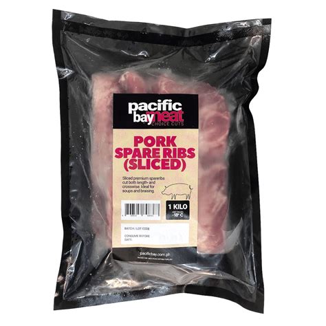 Pork Spare Ribs Sliced Pacific Bay