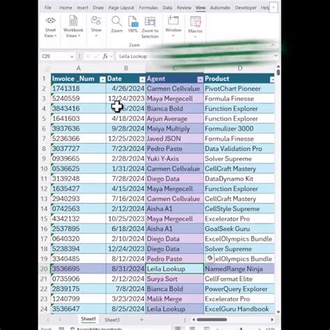 Highlight Active Cell 🔦 Kat Norton Miss Excel