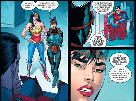 Catwoman Betrays Batman Injustice Gods Among Us Comicnewbies