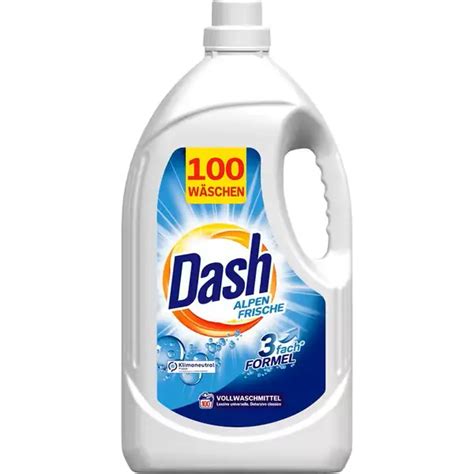 Detergent Rufe Lichid Dash Alpen Frische 100 Spalari 5 L Cumpara