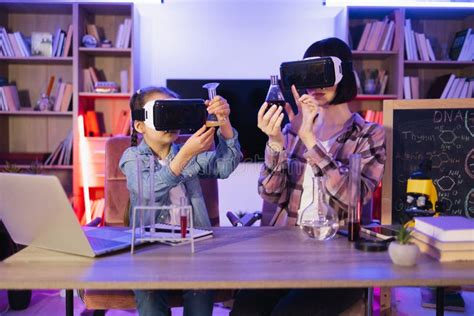 Scientific Tests Experiments For School Project Virtual Reality