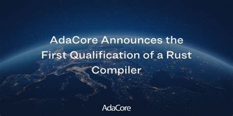 Commercial Software Solutions For Ada C And C Adacore