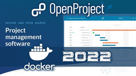 Openproject Installed In Docker 2022 Edition Youtube