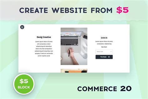 Uny Builder Blocks Commerce 20 Create Website Commerce Blocks
