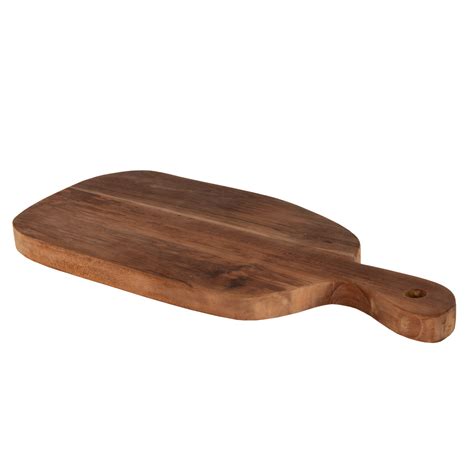 Cutting Board In Normal Shape Fb94290 Teak Wood In Natural Hanging
