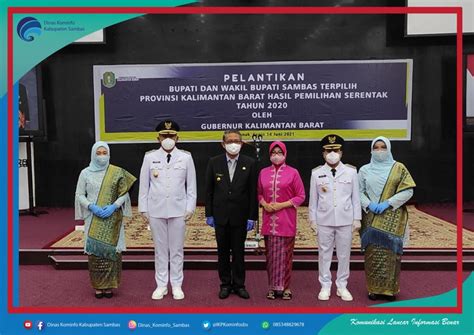Gubernur Sutarmidji Secara Resmi Lantik Bupati And Wakil Bupati Sambas Ppid Kabupaten Sambas