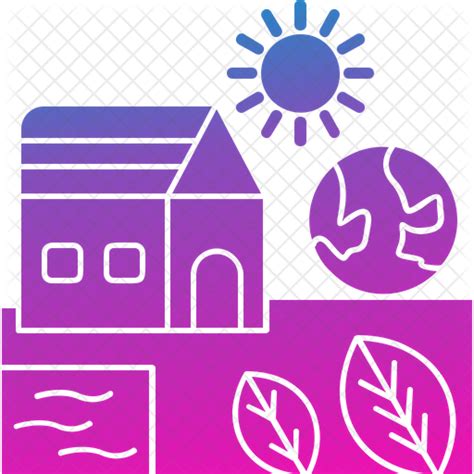 Architecture Icon Download In Gradient Style