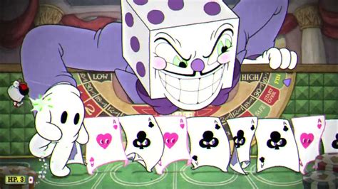 Cuphead King Dice Boss Fight Youtube