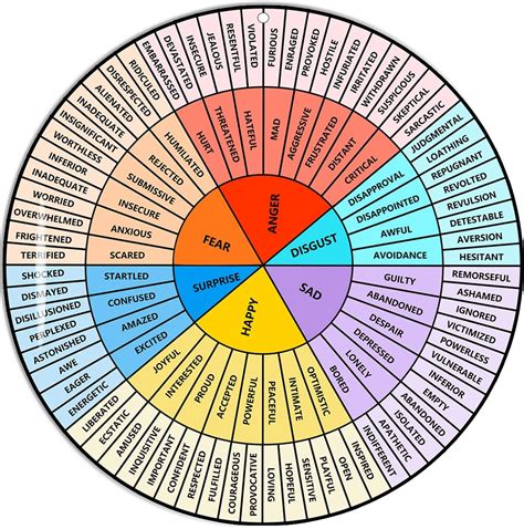 Understanding Primary And Secondary Emotions A Key To Emotional