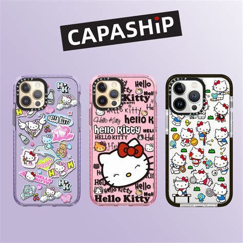 Ốp Điện Thoại Mềm Hello Kitty Toàn Màn Hình Màu Hồng Cho Iphone