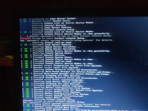 When I Boot My System It Shows Failed To Start Vitrual Console Setup Newbie EndeavourOS