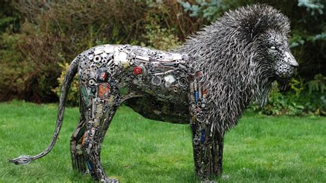 Brian Mock The Master Of Sculpting With Recycled Metal Varient