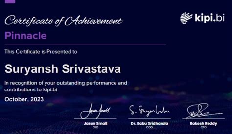 suryansh srivastava on linkedin pinnacleaward