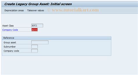 AT81 SAP Tcode Create Old Group Asset Old AT81 SAP Tcode Create Old Group Asset Old