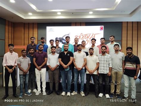 Siddharth Jadhav On Linkedin 🌟 Excited To Share A Wonderful Experience