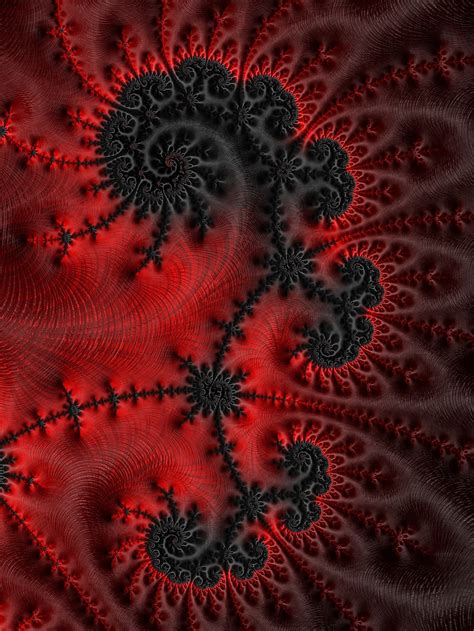 빨간색과 검은색 소용돌이의 컴퓨터 생성 이미지 사진 Unsplash의 무료 3d 이미지