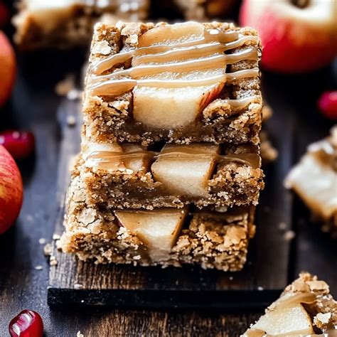 Indulgent Brown Butter Apple Blondies Falls Sweet Escape Ladlelane