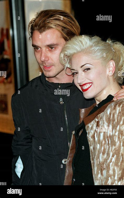 Gwen Stefani Gavin Rossdale Singers Westwood Los Hi Res Stock