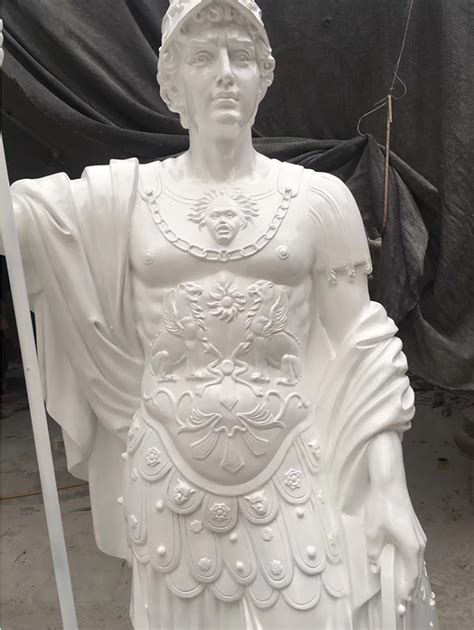 High Quality Fiberglass Figures And Statues Durable Garden And Warrior