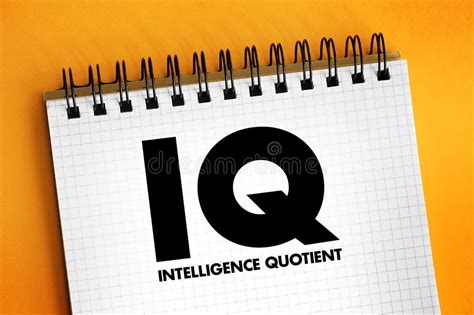 Cociente De Inteligencia De Iq Es Una Prueba Que Se Utiliza Para Determinar Las Habilidades