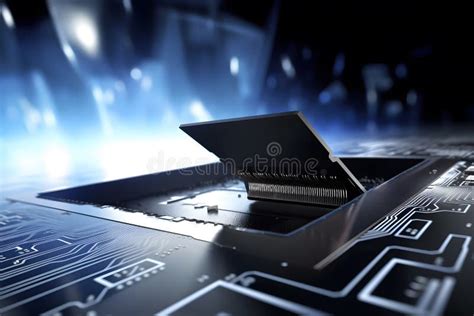 Central Computer Processors CPU Concept Motherboard Digital Chip Technology Science Background