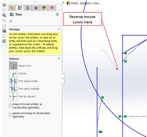 Solidworks Sketch Trimmed Entities Undo Ime Wiki