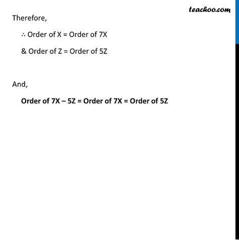 Ex 3 2 22 Mcq If N P Then Order Of Matrix 7x 5z Is Teachoo