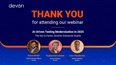 Devon On Linkedin Aitesting Softwaretesting Webinar Aiinqa