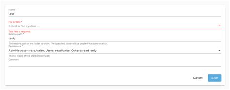 Cant Create Share Folder General Openmediavault