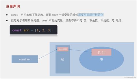 var 与 let 的使用基本相同，let 主要使用的比较多。const 只能 声明的时候赋值一次 ，然后就不能修改了 或 新增属性时可以使用
