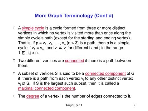 Ppt Introduction To Graphs Understanding Basic Terminology And