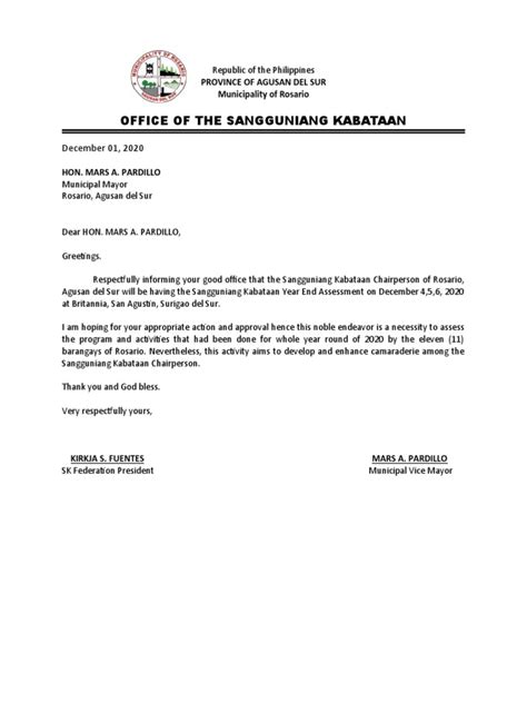 Sk Communication Letter Pdf