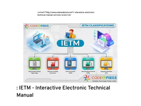 PPT IETM Interactive Electronic Technical Manual PowerPoint Presentation ID