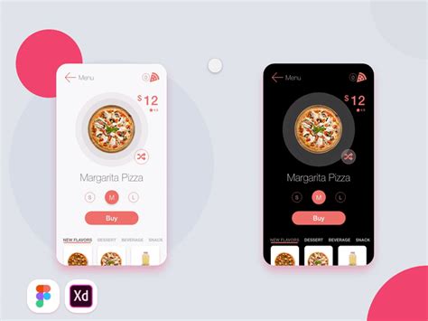 Pizza Order Adobe XD Animation 7 by Öztürk Erdağ on Dribbble