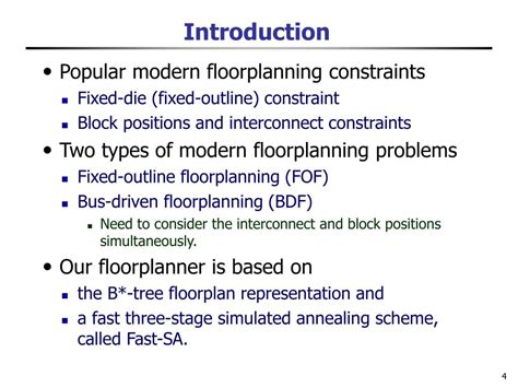 Ppt Modern Floorplanning Based On Fast Simulated Annealing Powerpoint