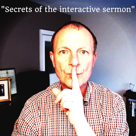 “secrets Of The Interactive Sermon” Malcolm Cox
