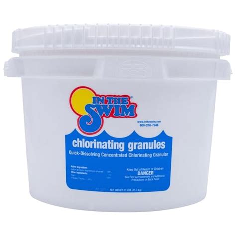 In The Swim Sodium Dichlor Chlorine Shock Granules For Sanitizing