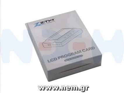 Program Card ZTW LCD Screen Shark G2 Series ESC Speed Controllers Programming Card