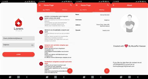 GitHub DevMuzaffar PostListApp An Android App Made In Flutter Featuring REST API Login