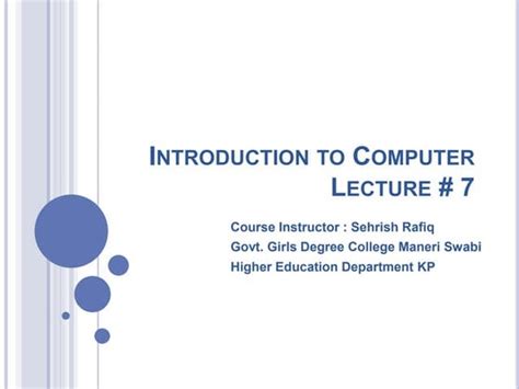 Printer And Its Types That Is Impact Printer And Non Impact Printer Ppt