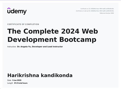Harikrishna Kandikonda On Linkedin 🎉 Exciting News Ive Earned My Web