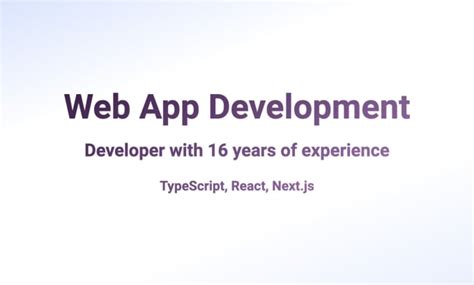 Build A Small Web Application By Leventebagi Fiverr