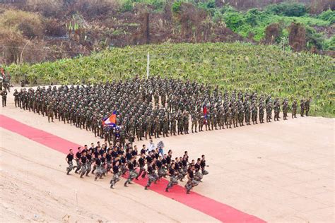 ចាប់ផ្ដើមហើយសមយុទ្ធនាគមាសកម្ពុជា ចិន ឆ្នាំ២០២៣ ប្រារព្ធនៅព្រឹកនេះក្រោមអធិបតីនាយឧត្តមសេនីយ៍ ហ៊ុន
