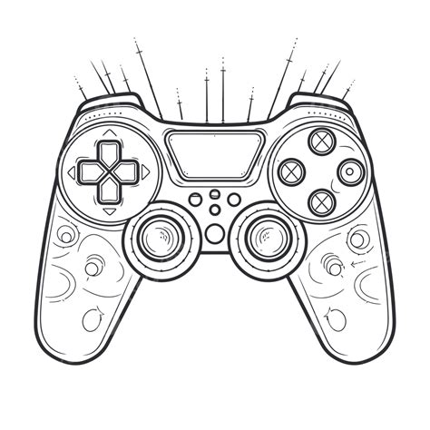 Game Controller To Print Coloring Pages