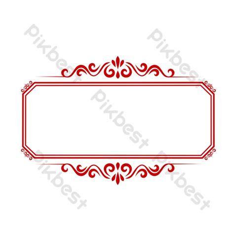 파란색 벡터 제목 상자 포스터 테두리 투명 Png 일러스트 Png Psd 무료 다운로드 Pikbest