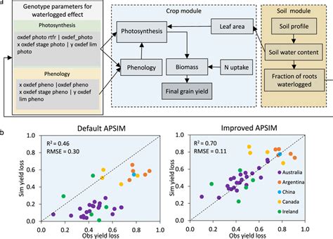 Framework Invoked For Modelling Waterlogging Wl Stress Including Download Scientific Diagram