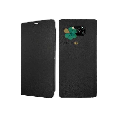 خرید کیف کلاسوری چرمی گوشی شیائومی Xiaomi Poco X3 استایل آپ